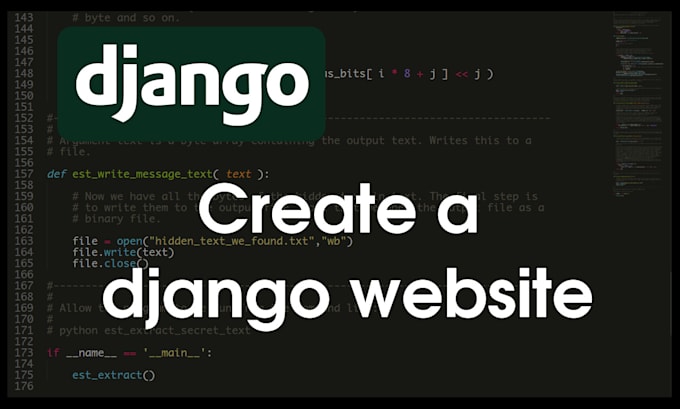 Design develop create and maintain your django website by Clementwanjau ...