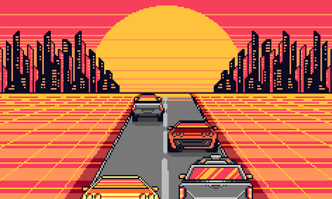 Do pixel art looping animation by Shakaw | Fiverr