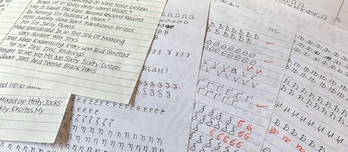 Handwrite any document in a graceful handwriting by Priyankakarw432 ...