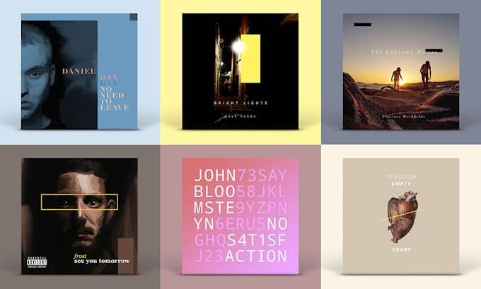 Design a high quality album cover art for you by Studioocchu | Fiverr