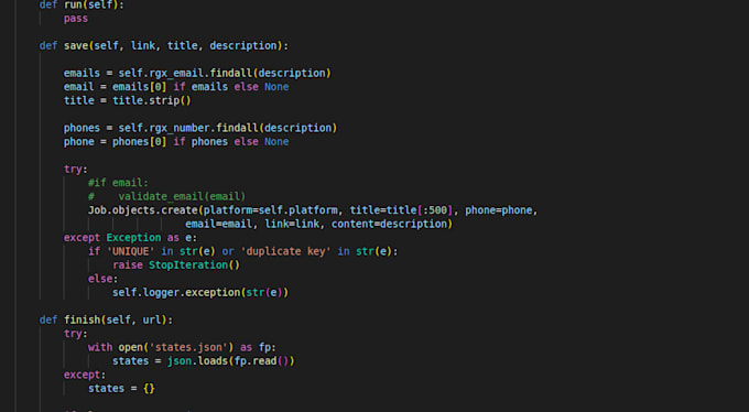 Web scraping with python by Main_c | Fiverr