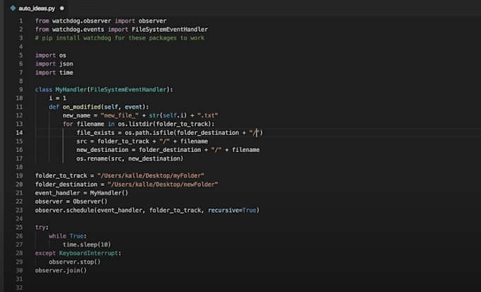 Do any type of python task by Davidsantos798 | Fiverr