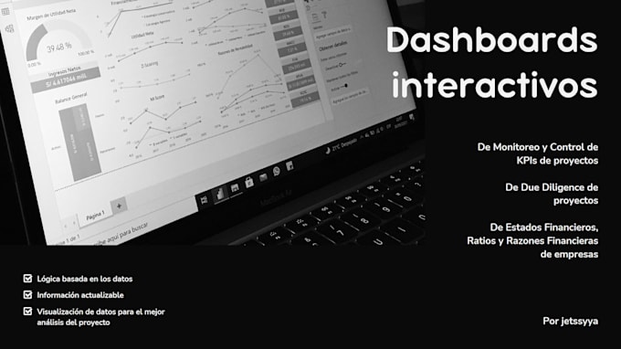 Create an interactive dashboard of your project by Jetssyya | Fiverr