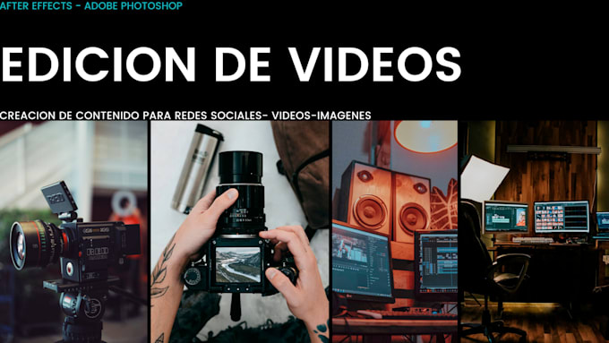 Creare video editing and network content by Arq3dmax | Fiverr