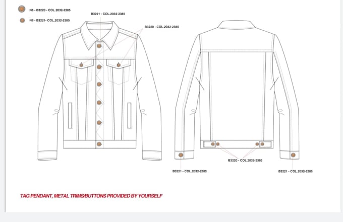 Tack pack for your any kind of garment by Sara_khan | Fiverr