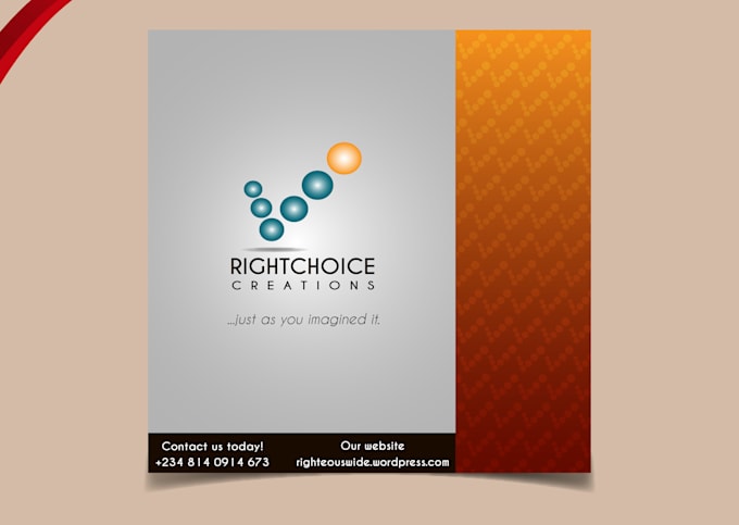 Design a beautiful and exceptional logo for your brand by Righteouswide ...