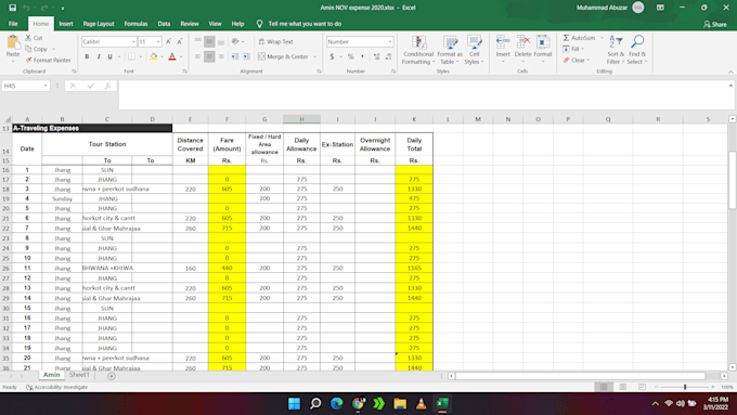 Ms office work and assignment by Abuzarrao009 | Fiverr