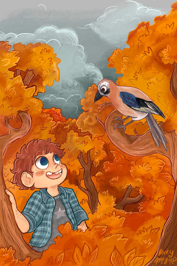 Draw charming illustrations for children by Beckyappleyard | Fiverr