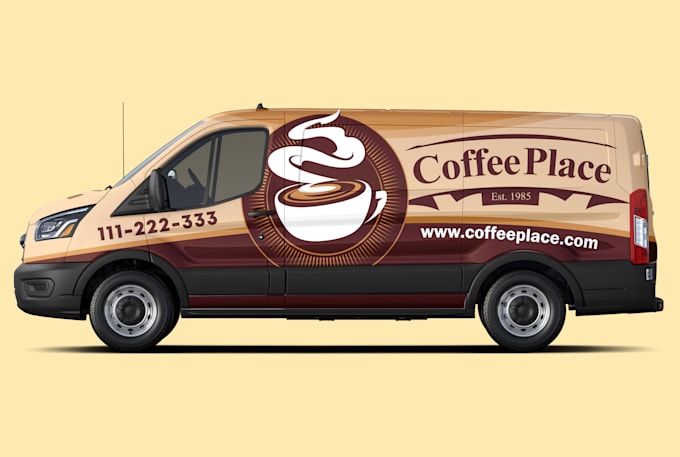 Do professional eye catching vehicle wrap van wrap, car wrap by Mr_mfr | Fiverr