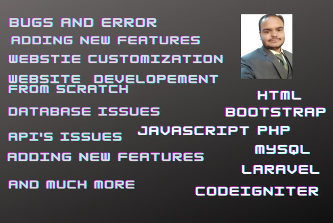 Fix bugs and errors website using javascript and php by Webtech14 | Fiverr