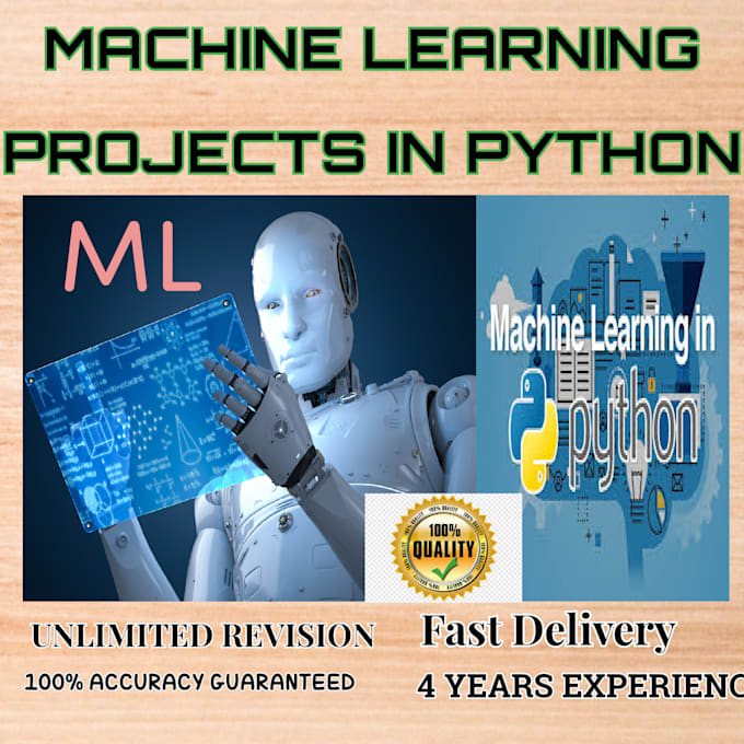 Do machine learning projects in python by Mark234567 | Fiverr