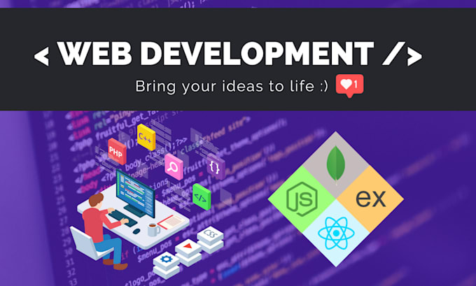 Build professional website in react js, node js, express js by ...