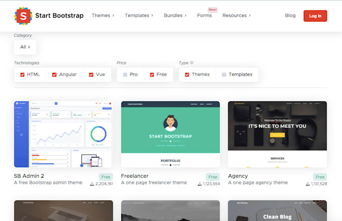 Customize any bootstrap template by Annagpk | Fiverr