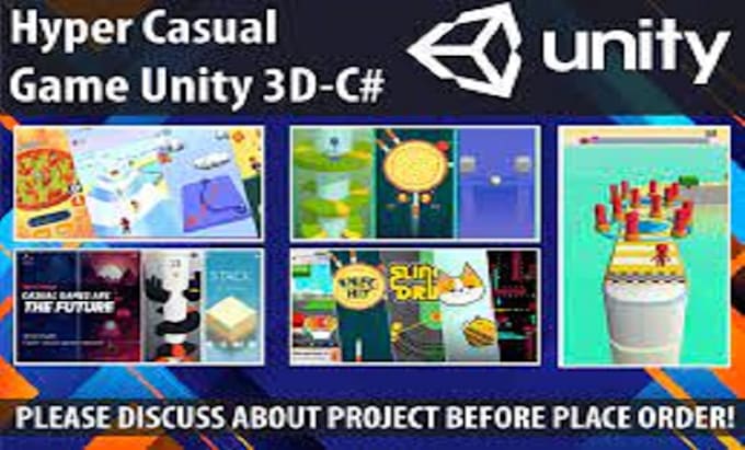 Create and design hyper casual games unity 2d,3d by Taiwodev4 | Fiverr
