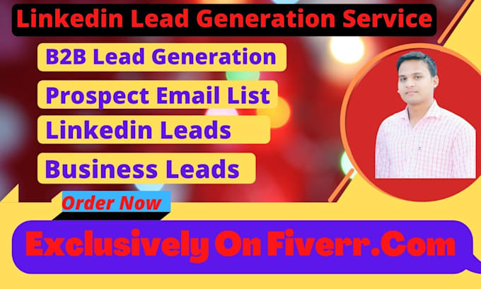 Do b2b lead generation, linkedin leads and prospect email list building by Eqbalsozon90 | Fiverr