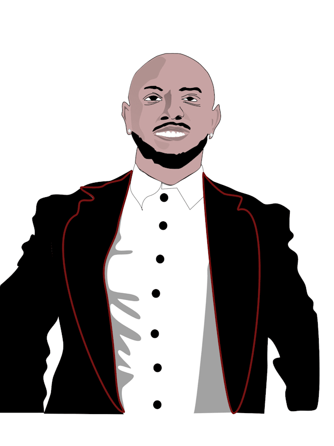 Create a 2d cartoon image of one individual by Elucas205 | Fiverr