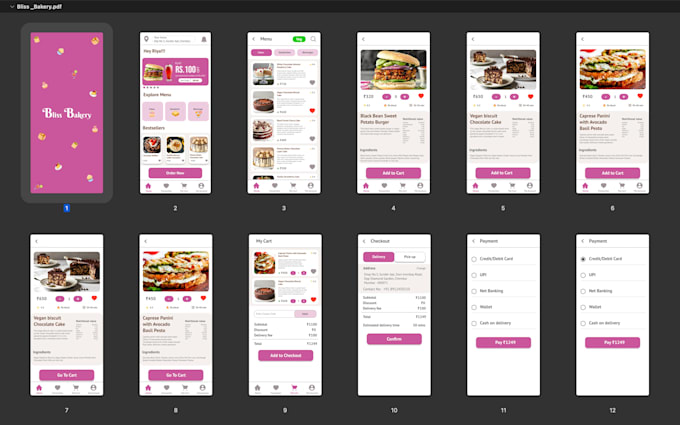 Design low fidelity and high fidelity prototypes in figma by ...