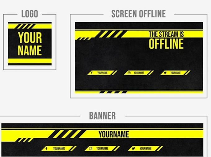 Create overlays ,panels, thumbnail,banners by Abhinavrajput27 | Fiverr