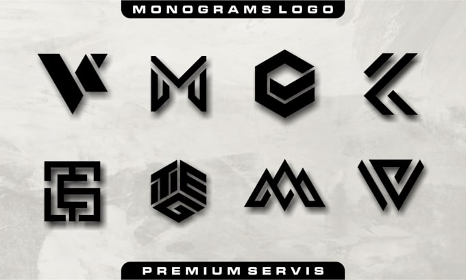 Design monogram for clothing brand logo by Hasboona | Fiverr