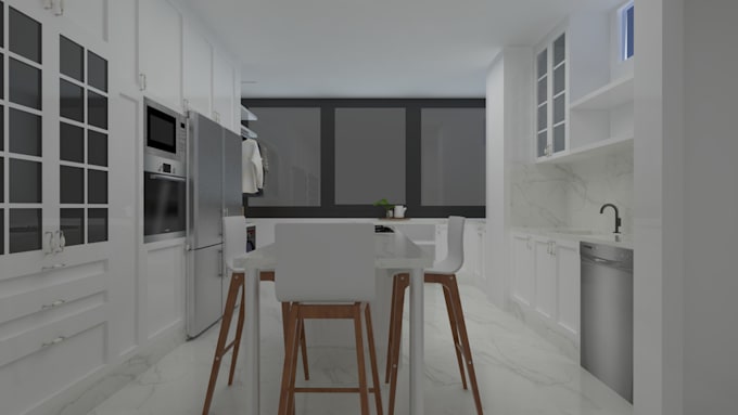 Do high quality render in sketchup, vray and photoshop by Rawvida | Fiverr