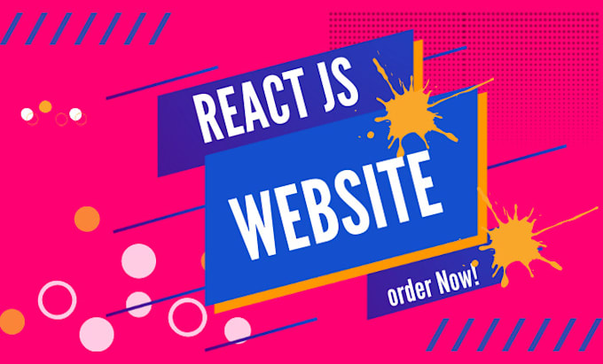 Develop your react js website as react js developer by Jai_malhani | Fiverr
