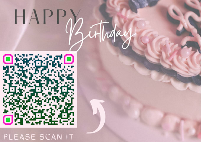 Create unique invitation cards with qr code code and logo by ...