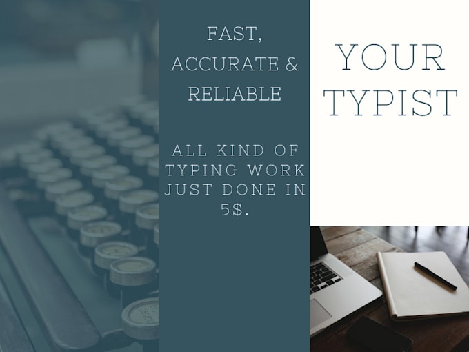 Be your pro typist fast and accurate typing and retyping by Uwaqar007 ...