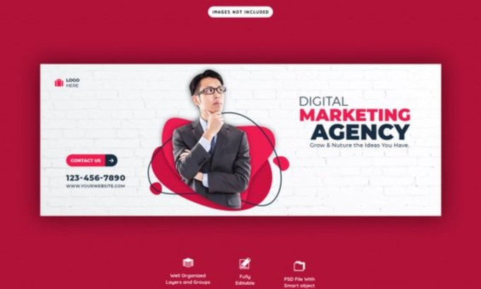 Design professional facebook cover and amazing logo by Nirox8 | Fiverr