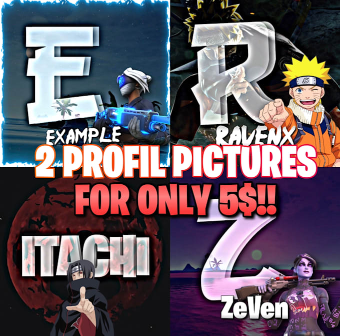 Create two fortnite profile picture by Icaneverythin | Fiverr