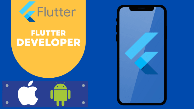 Be your flutter developer build android ios flutter app by Iamsaqib1 ...