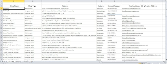 Do data entry, typing work, copy paste work, data collection, web research by Shazma586 | Fiverr