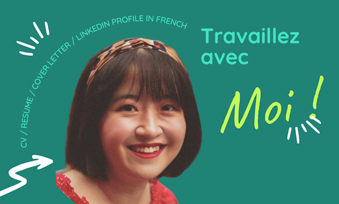 Create a powerful resume, cover letter, and linkedin profile in french ...
