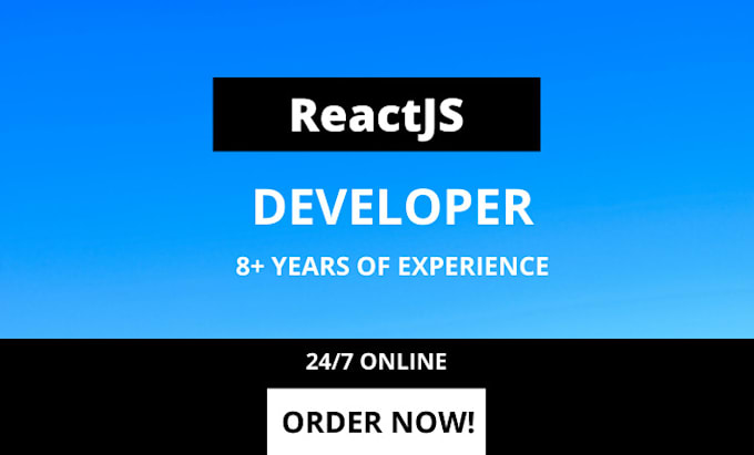 Develop functional web application in reactjs by Assuredquality4 | Fiverr