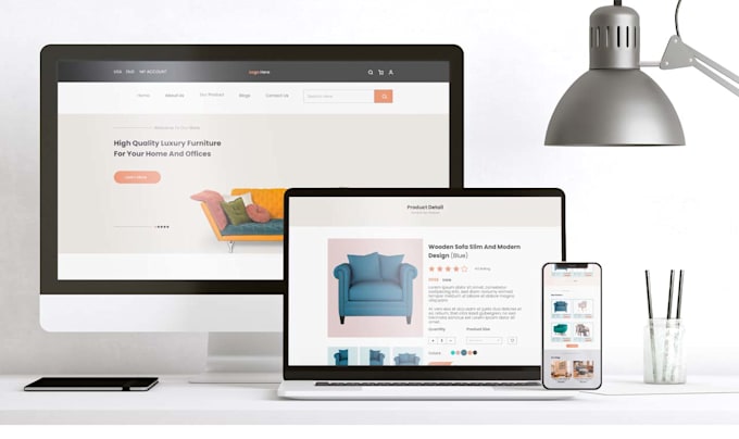 Create app and website mockup on any device by Webapp_ui_ux | Fiverr