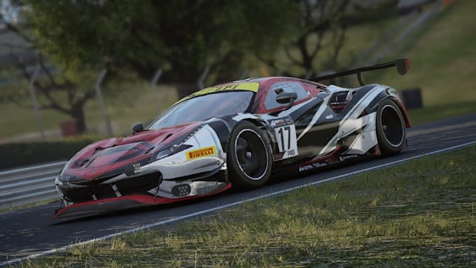 Make a custom livery with geometric pattern for acc by Valeriopaci | Fiverr