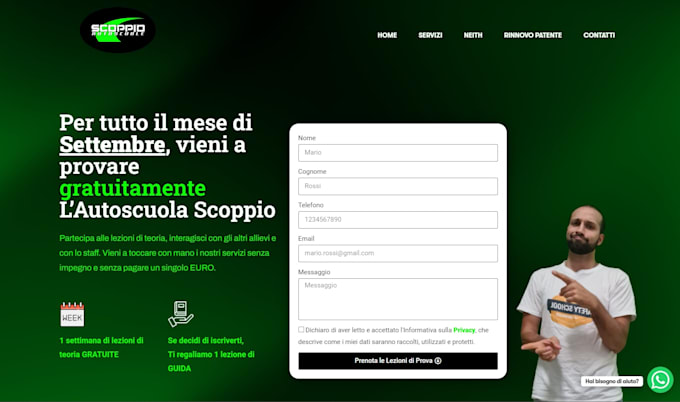 Do modern one page wordpress website design, web development by Artwebapp | Fiverr