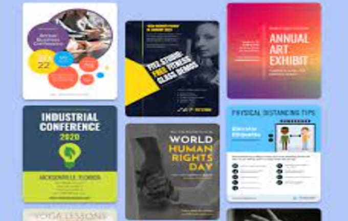 Design all kinds of posters and flyers for you by Digitech056 | Fiverr