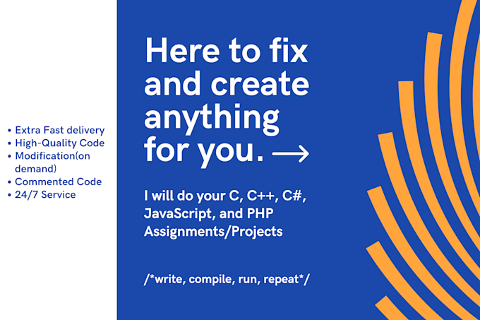 Fix or develop your c sharp, php, and javascript programs by ...