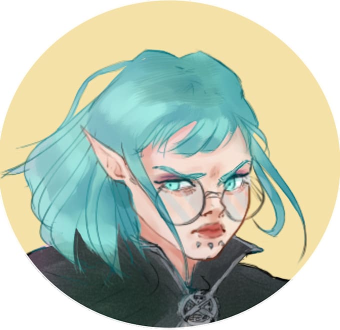 Draw headshot portrait for icon, avatar, token by Andreasuquet | Fiverr