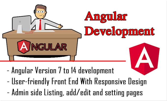 Angular website development frontend backend by Vrajeshdave | Fiverr