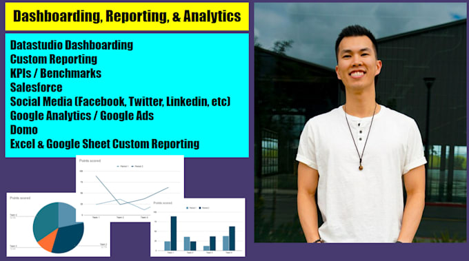 Create google data studio or custom dashboards and reporting by ...
