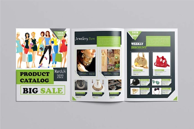 Design amazing catalogue design brochure poster product catalog flyer ...