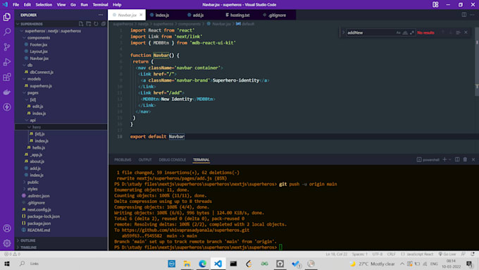 Do a backend code for your frontend website by Shivareddy187 | Fiverr