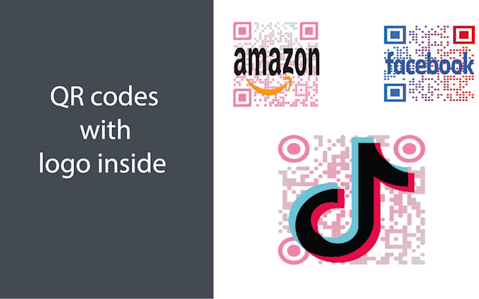 Produce professional qr code design with logo inside by Nc17_1507066 ...