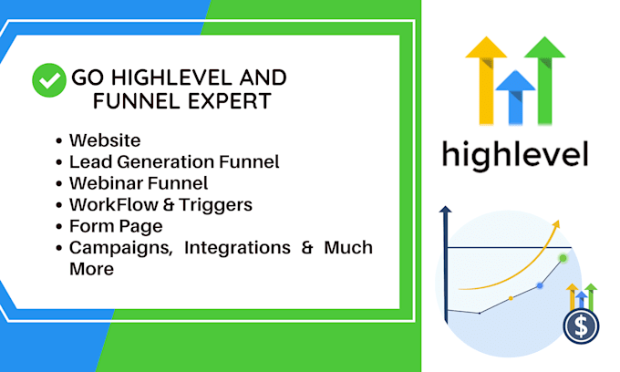 Setup gohighlevel funnel, gohighlevel sales funnel, gohighlevel website ...