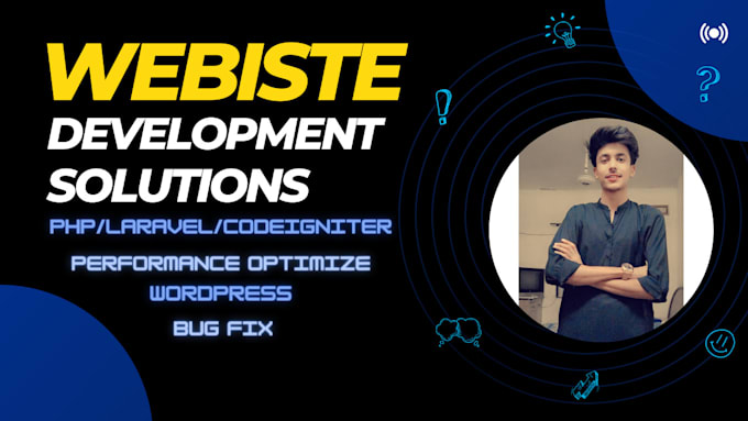 Fix or develop your website php, laravel, codeigniter by Syed_areeb16 | Fiverr
