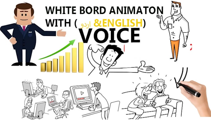 Create whiteboard animations video scribe sketch by Hafiztayyab789 | Fiverr