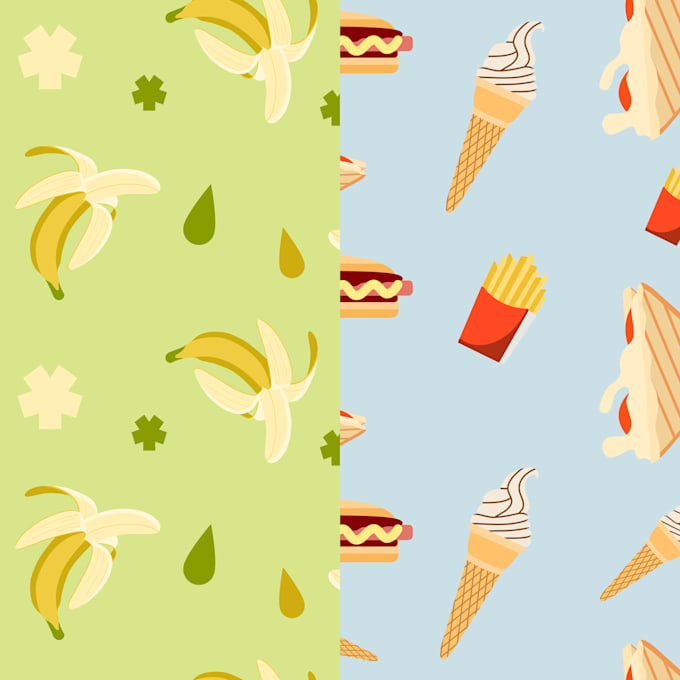 Design cute vector seamless pattern design by Nismaldesign | Fiverr