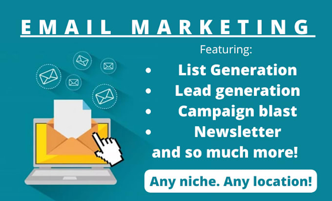 Generate bulk email list, send bulk campaign, bulk email blast, email ...