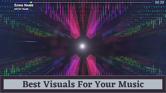 Create a unique music video with spectrum by Rahuljuly | Fiverr